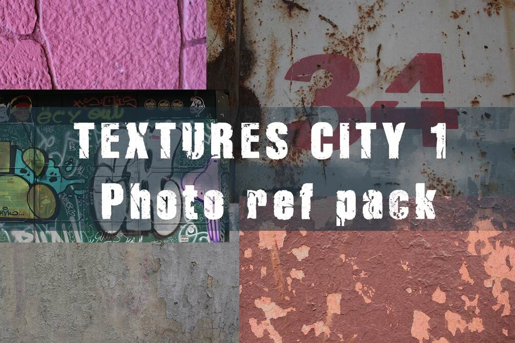 Photo Reference Pack -TEXTURES CITY-
