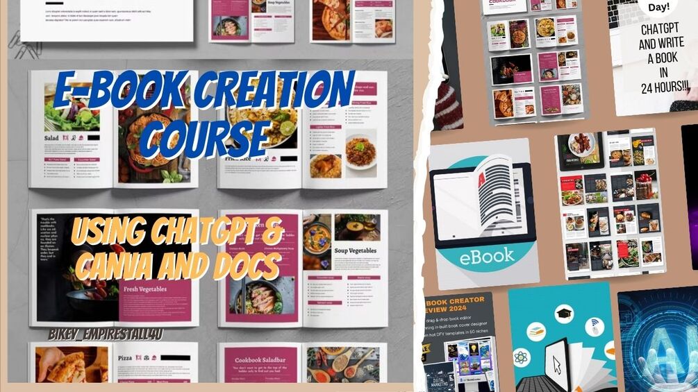 E-book Creation Using Chat-gpt and Canva
