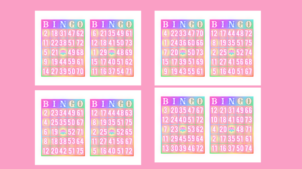 BINGO Template – Canva Editable
