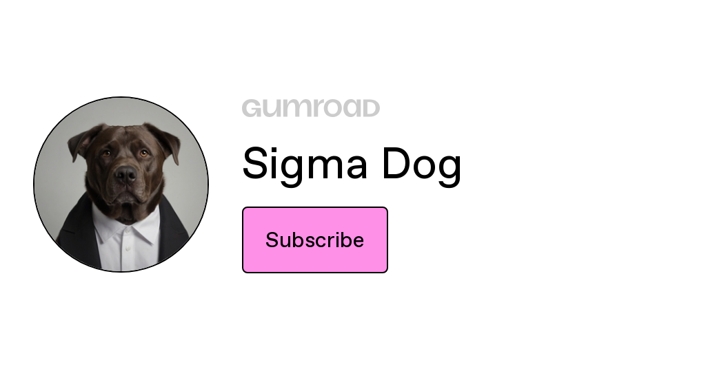 Sigma Dog