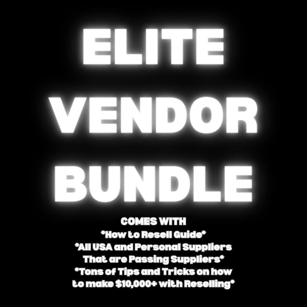 2025 Vendor Packs + Guides