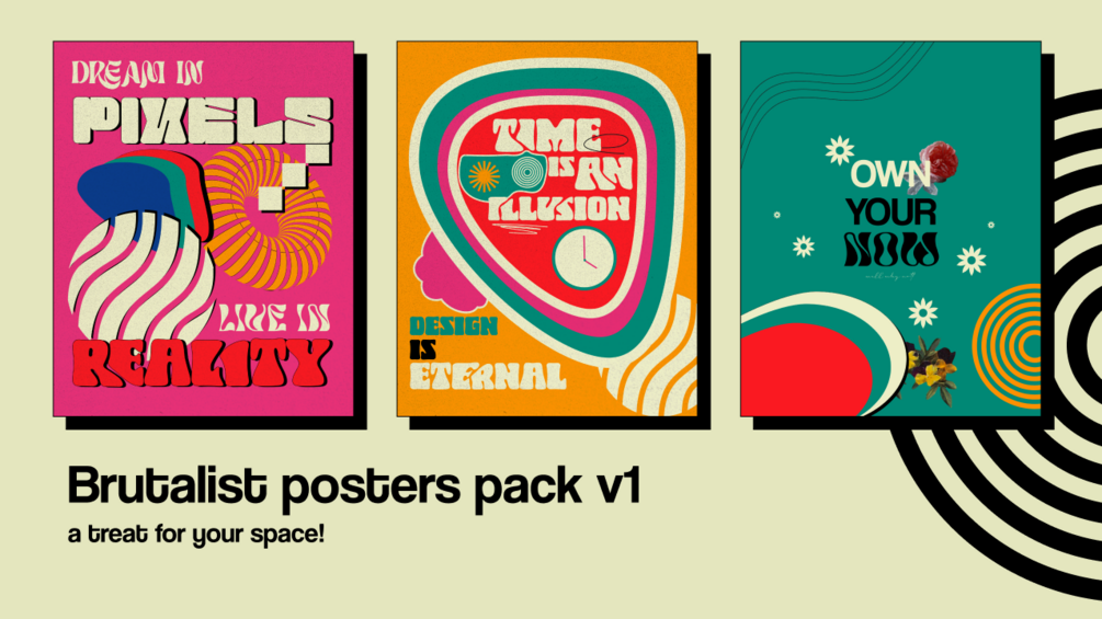 Pack of posters (softcopy, ready to print)