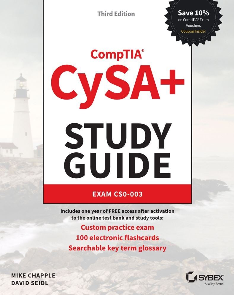 CompTIA CySA+ CS0-003 Study Guide w/ Practice Exam