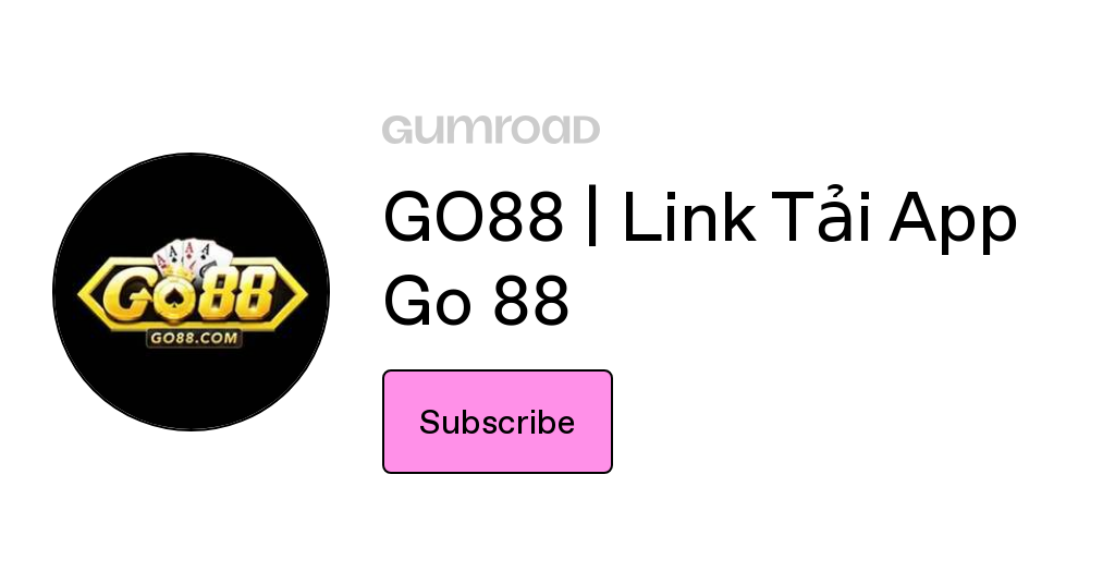 GO88 | Link Tải App Go 88