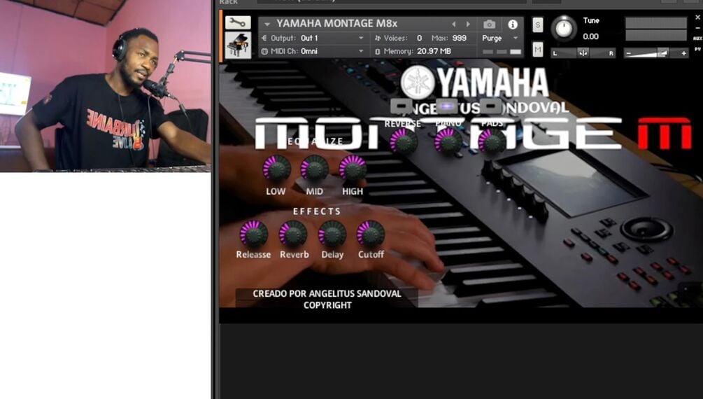 Montage M8x Kontakt library