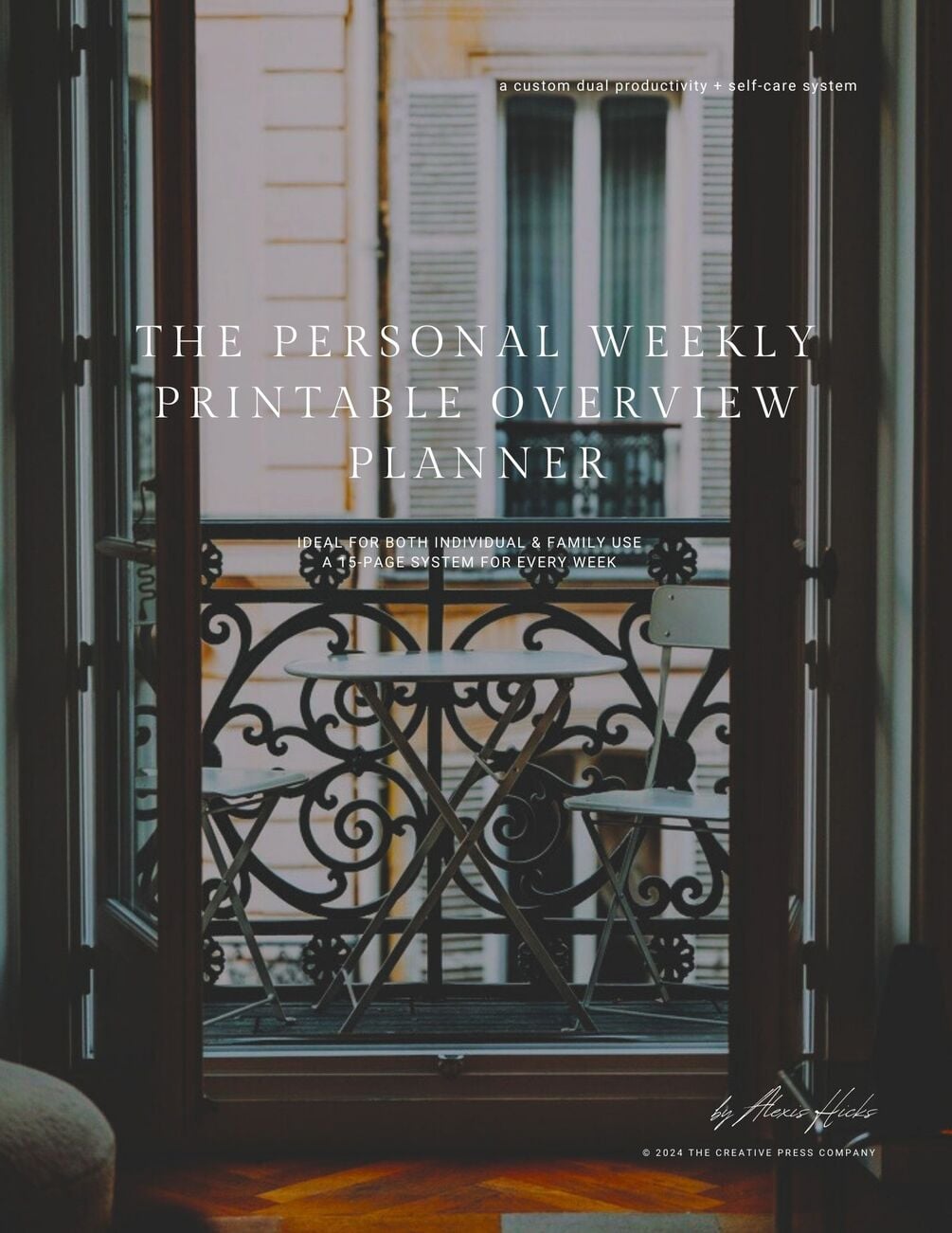The Personal Weekly Overview Planner (Printable PDF)