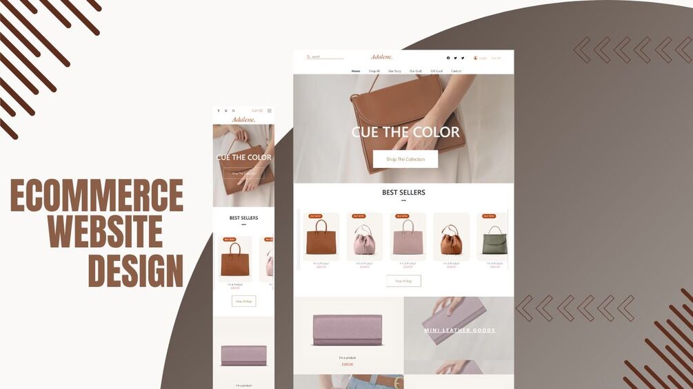Web-develop e-Commerce design