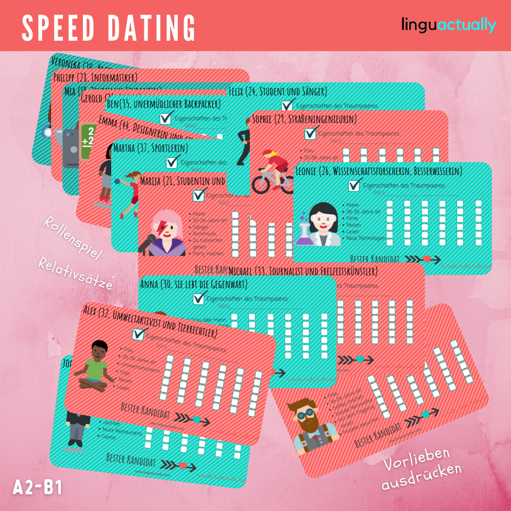 Speed Dating im DaF-Unterricht