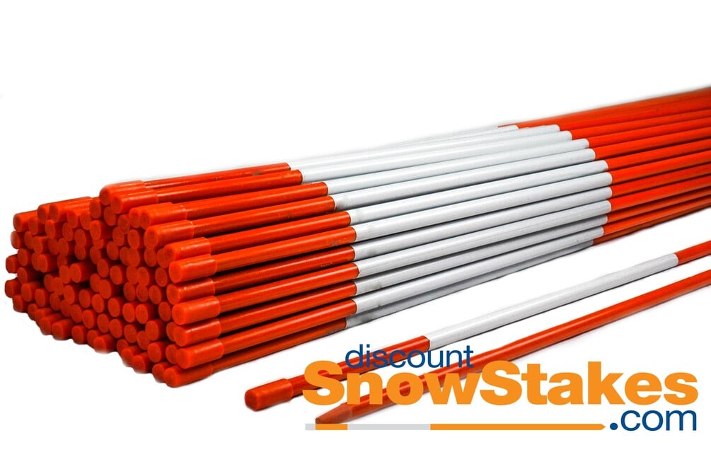 Snow Stakes Driveway Markers