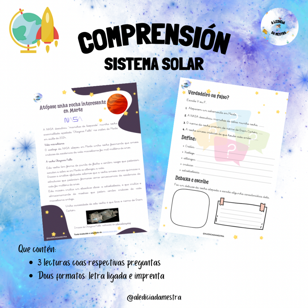 Lecturas: Sistema Solar