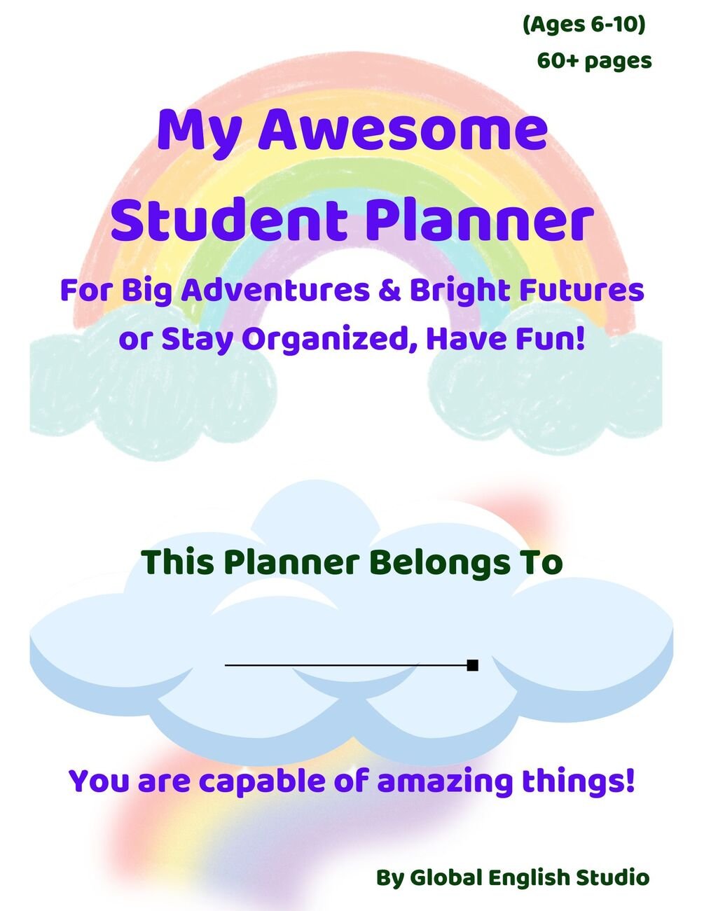 Elementary Student Planner Bundle (Printable + Digital)
