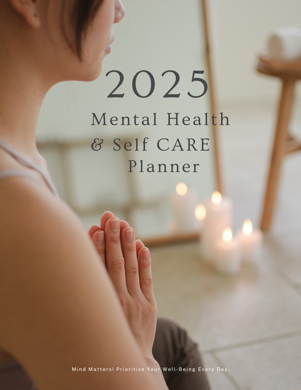 2025 Mental Health & Self Care Planner