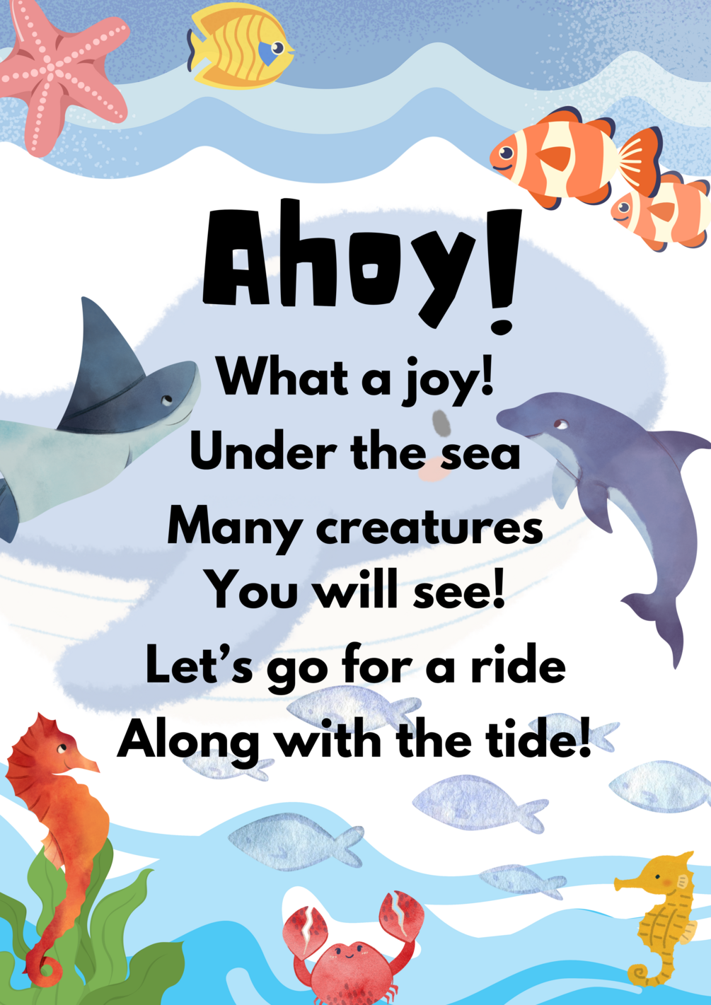 Underwater Adventure (Activity book for Kids - Letters of the Alphabet)
