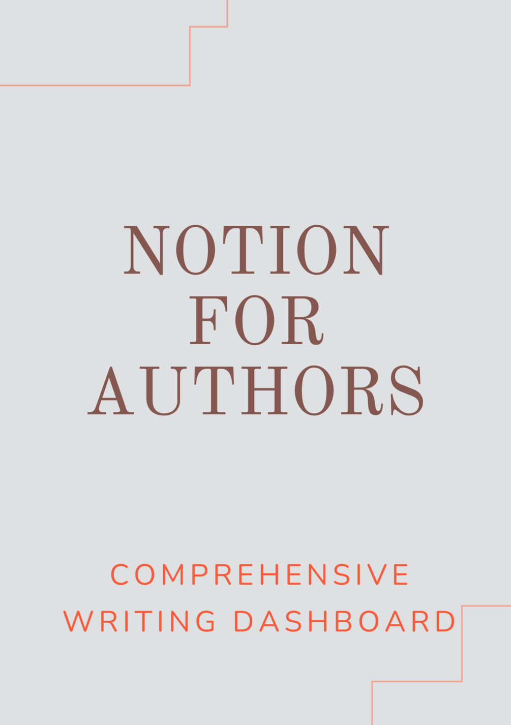 Comprehensive Writing Dashboard