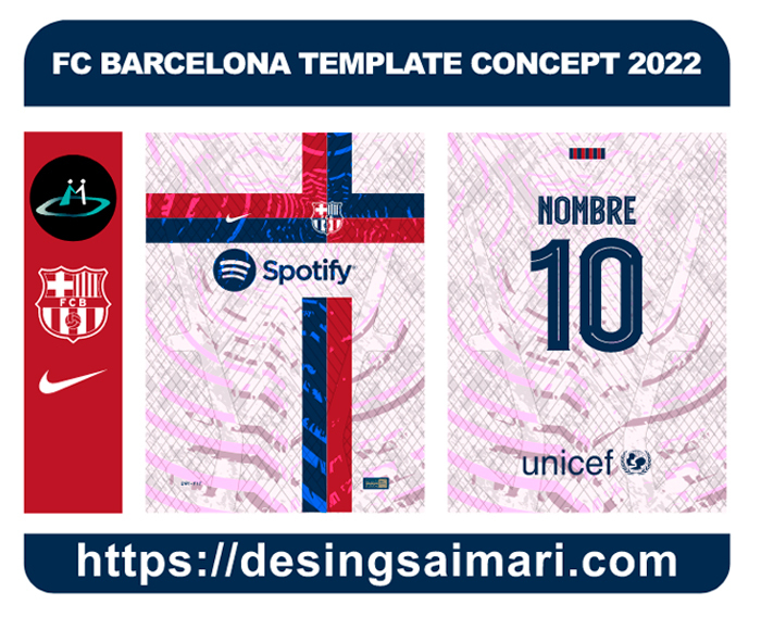 FC BARCELONA TEMPLATE CONCEPT 2022