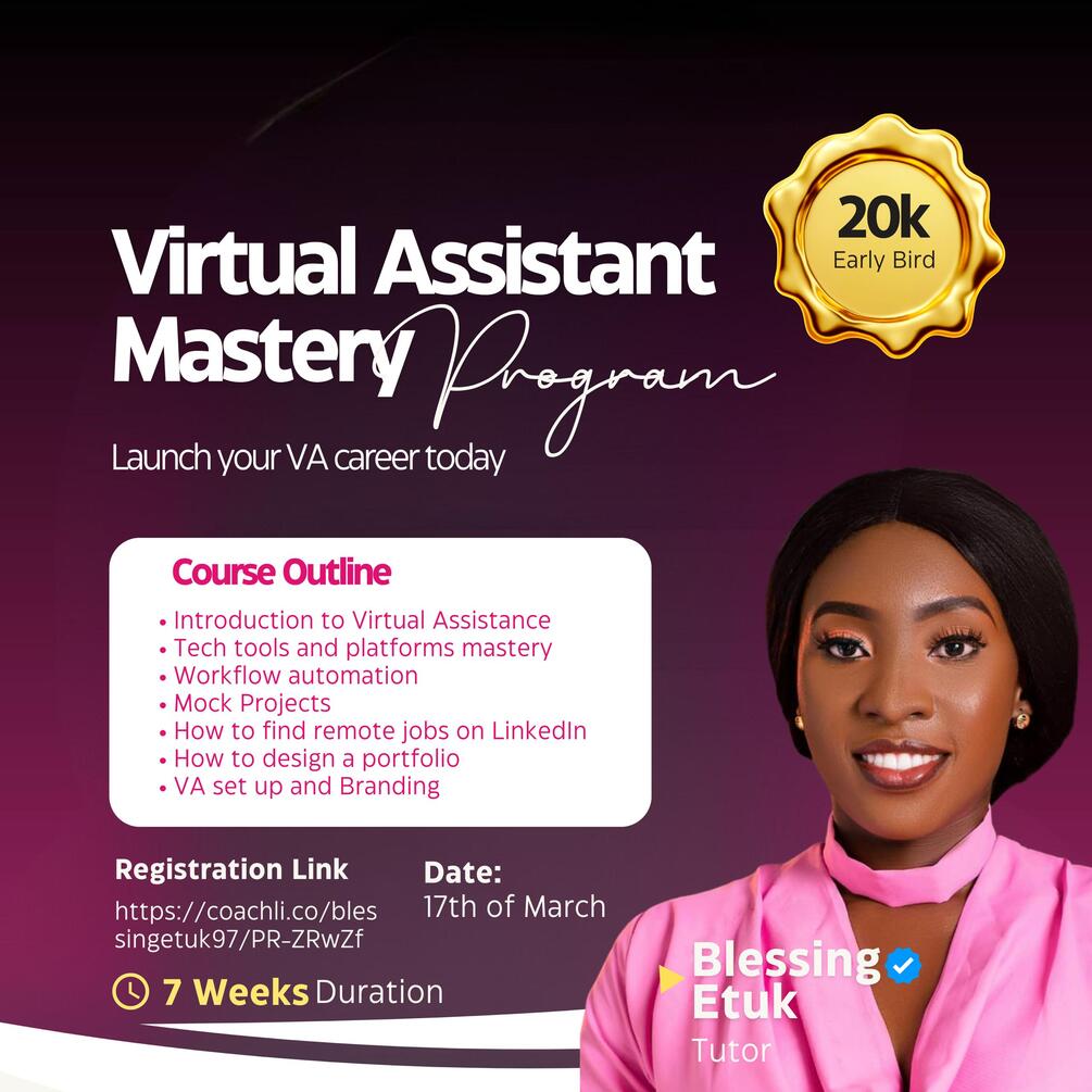 Virtual Assistant Mastery Program