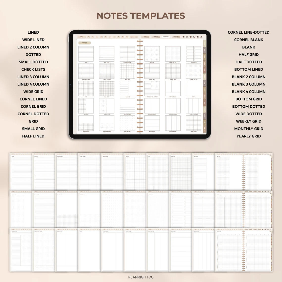 Digital planner, ipad planner, goodnotes planner, daily, weekly ...