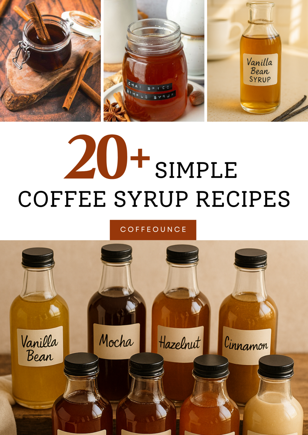 20+ Simple Coffee Syrup Recipe