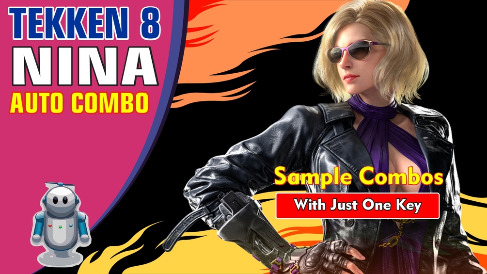 Nina Auto SAMPLE COMBO ONLY - Tekken 8 (macro file *.mcr)
