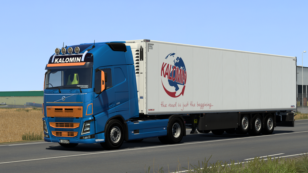 KALOMIN skin combo for Volvo FH4 & Schmitz S.KO Cool dlc . ETS2