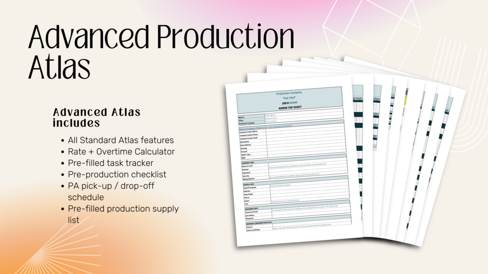 Advanced Production Atlas