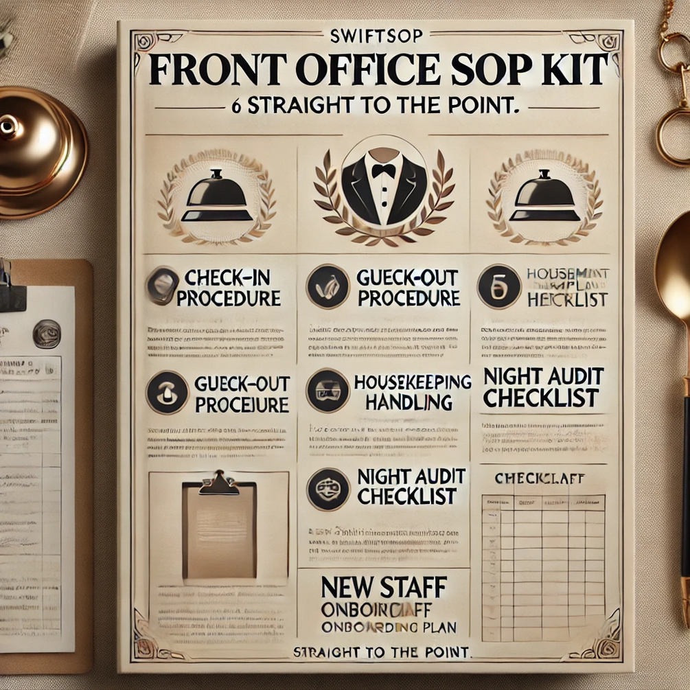 Front Office SOP Kit – 6 Professional Templates