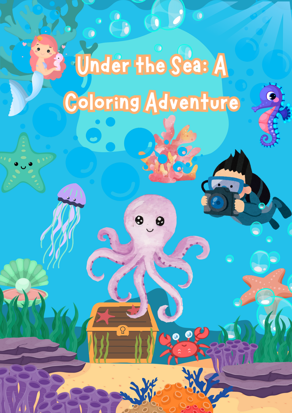 KIDS UNDER THE SEA COLORING ADVENTURE RMDIGITALS