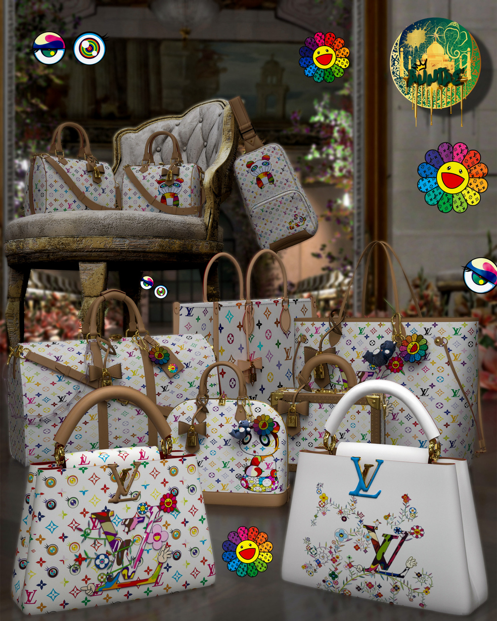 LV X TM All White Bundle