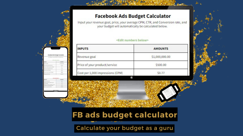 FB ads budget calculator