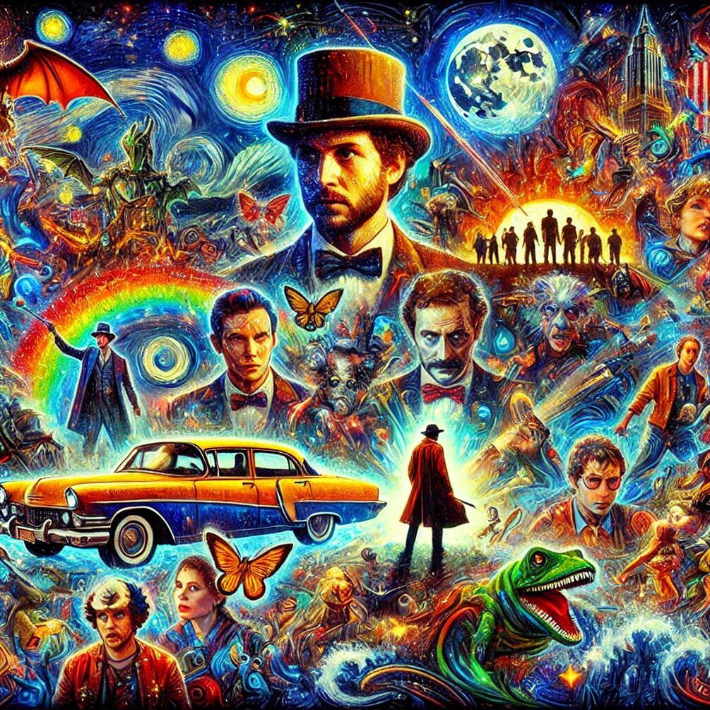 "Fan-Art Frenzy: A Vibrant Tribute to Movie Magic 🌟🎨"