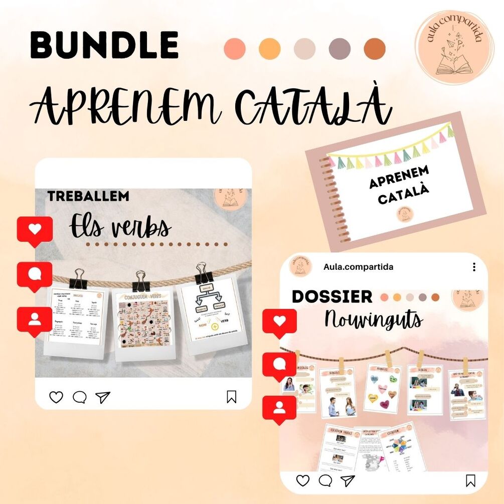 BUNDLE NOUVINGUTS - APRENEM CATALÀ