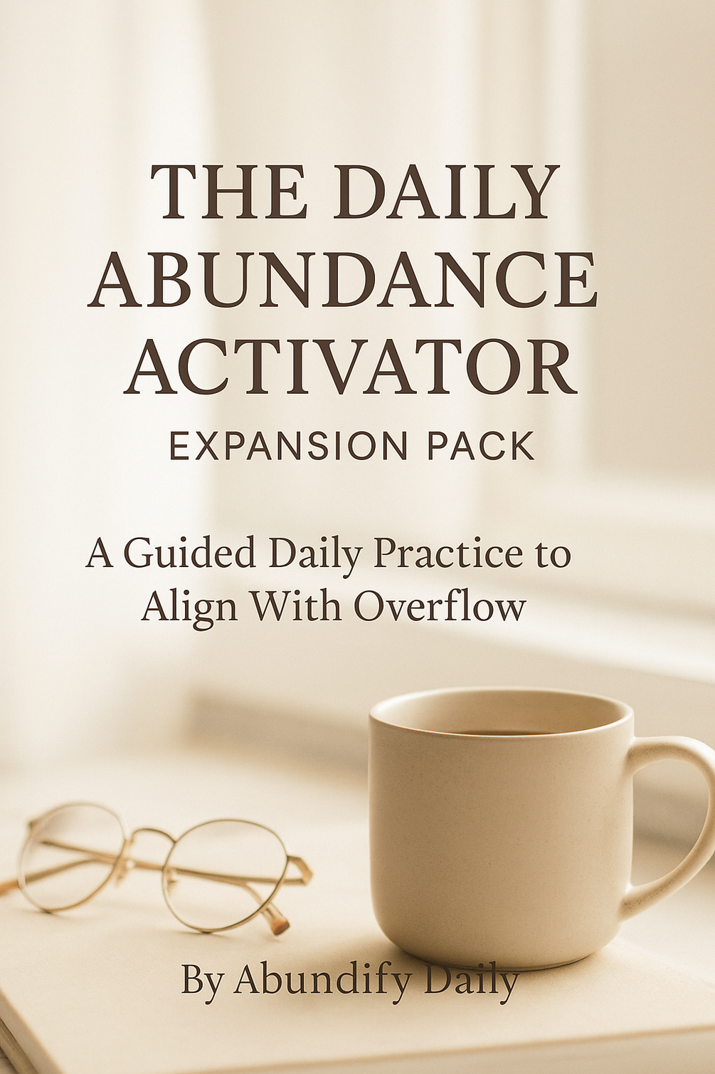 Daily Abundance Activator – Guided Expansion Journal for Wealth & Mindset Shifts