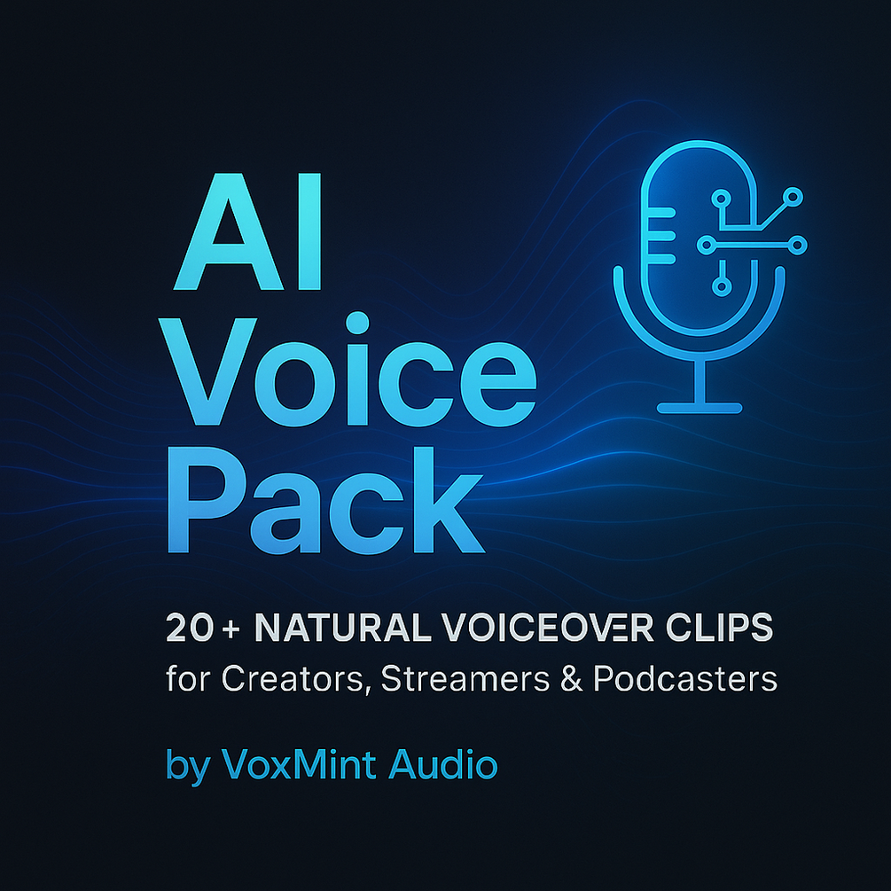 Creator Voice Pack Vol. 1