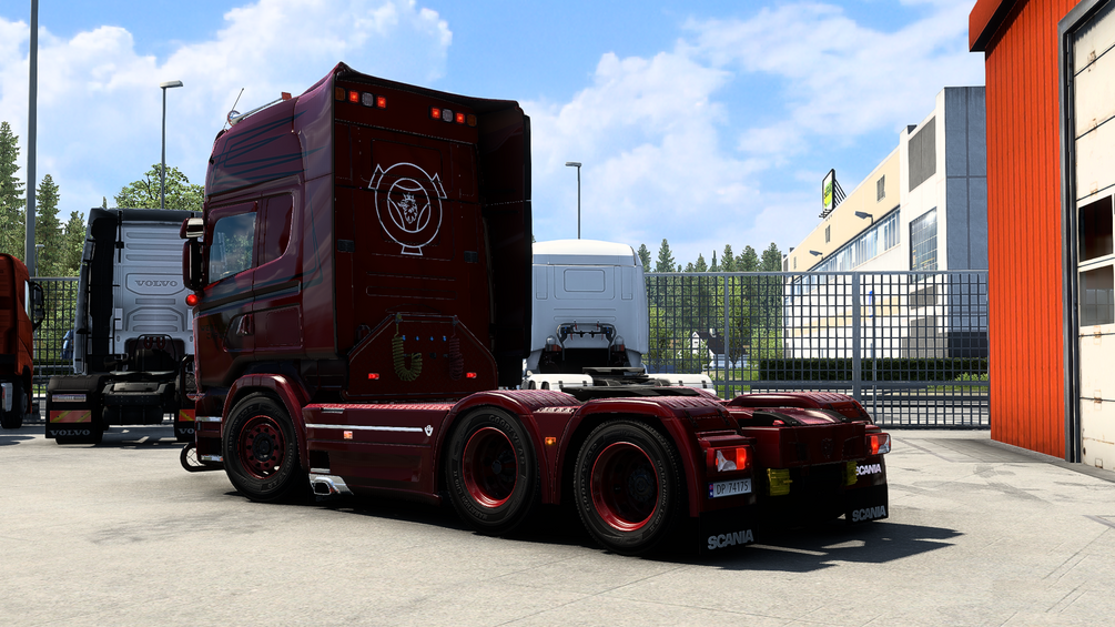 Scania RJL 6s Westland Cargo Red Skin