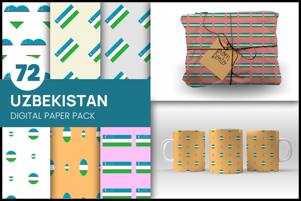 Uzbekistan Seamless Patterns