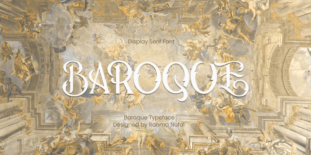Baroque Letters Font Family - Classical Font for Branding and Logos ...