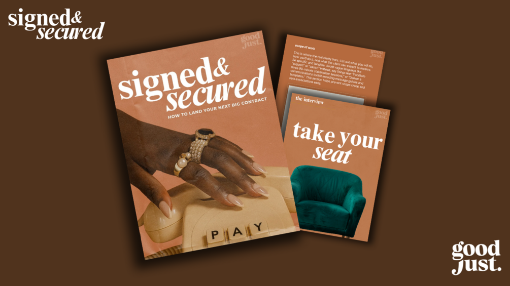 Signed & Secured: How to Land Your Next Big Contract (E-Book)