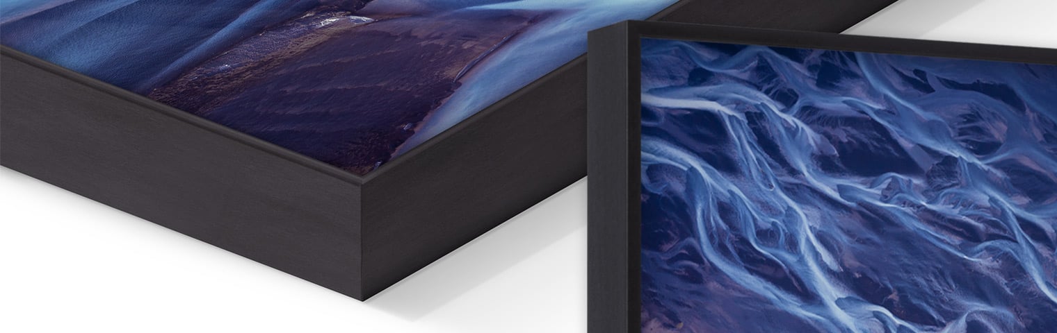 Fine Art Print on Aluminum Dibond + Wooden GalleryBox Frame (by ...