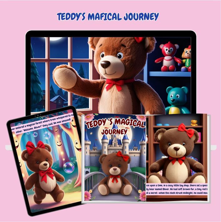 Teddy's Magical Journey - Kids Story Book