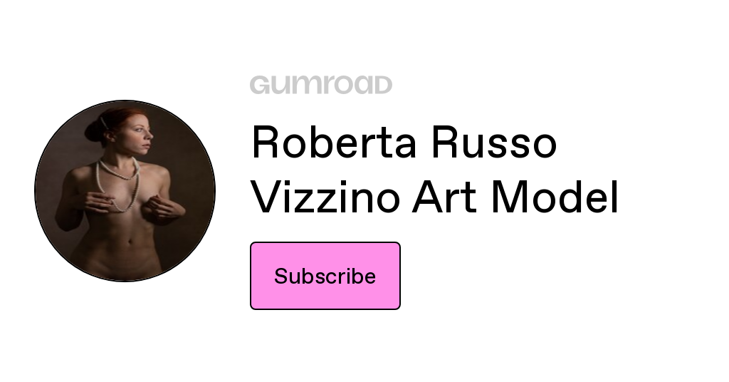 Roberta Russo Vizzino Art Model
