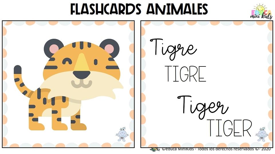 Flashcards animales
