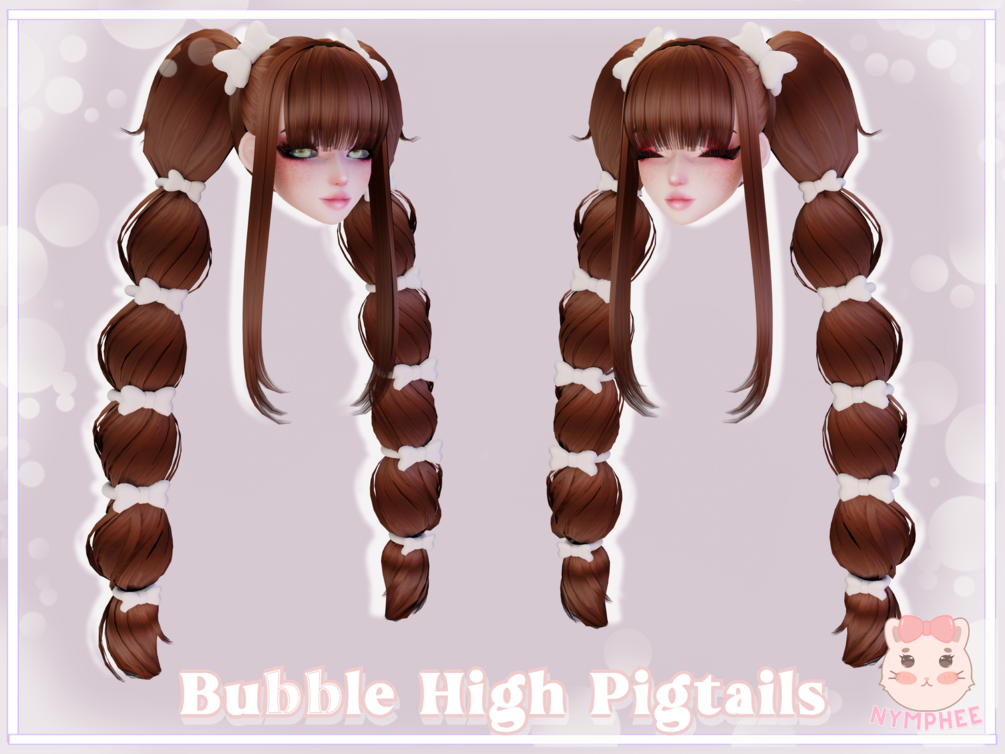 Bubble High Pigtails - PRIVATE ASSET