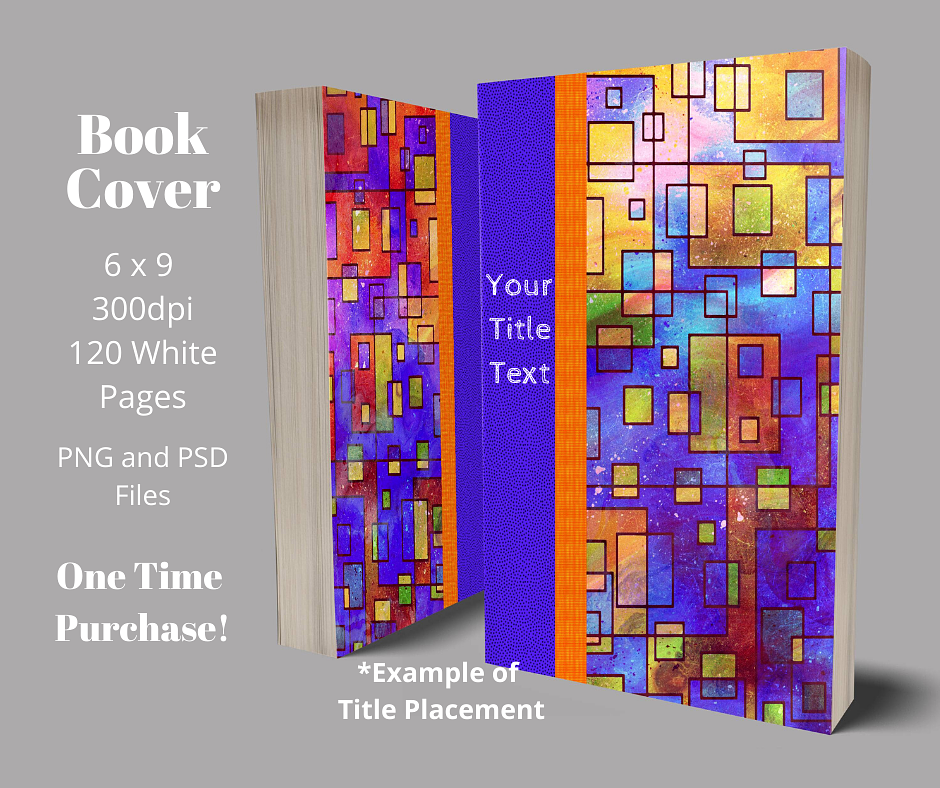 Grunge Days, 1 Purchase Only, KDP Print Book or E-book Cover 6x9