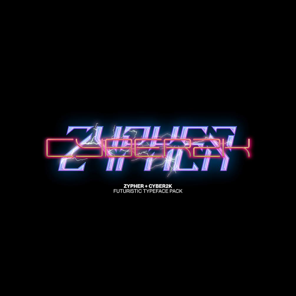 FUTURISTIC TYPEFACE PACK