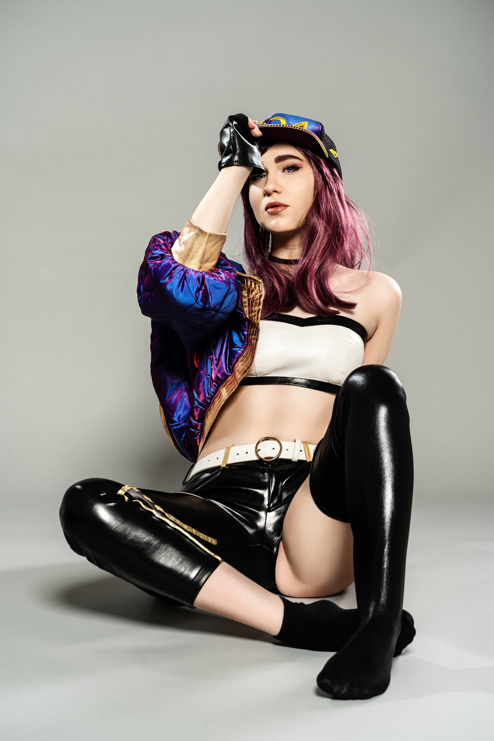 KDA Akali cosplay set+lingerie
