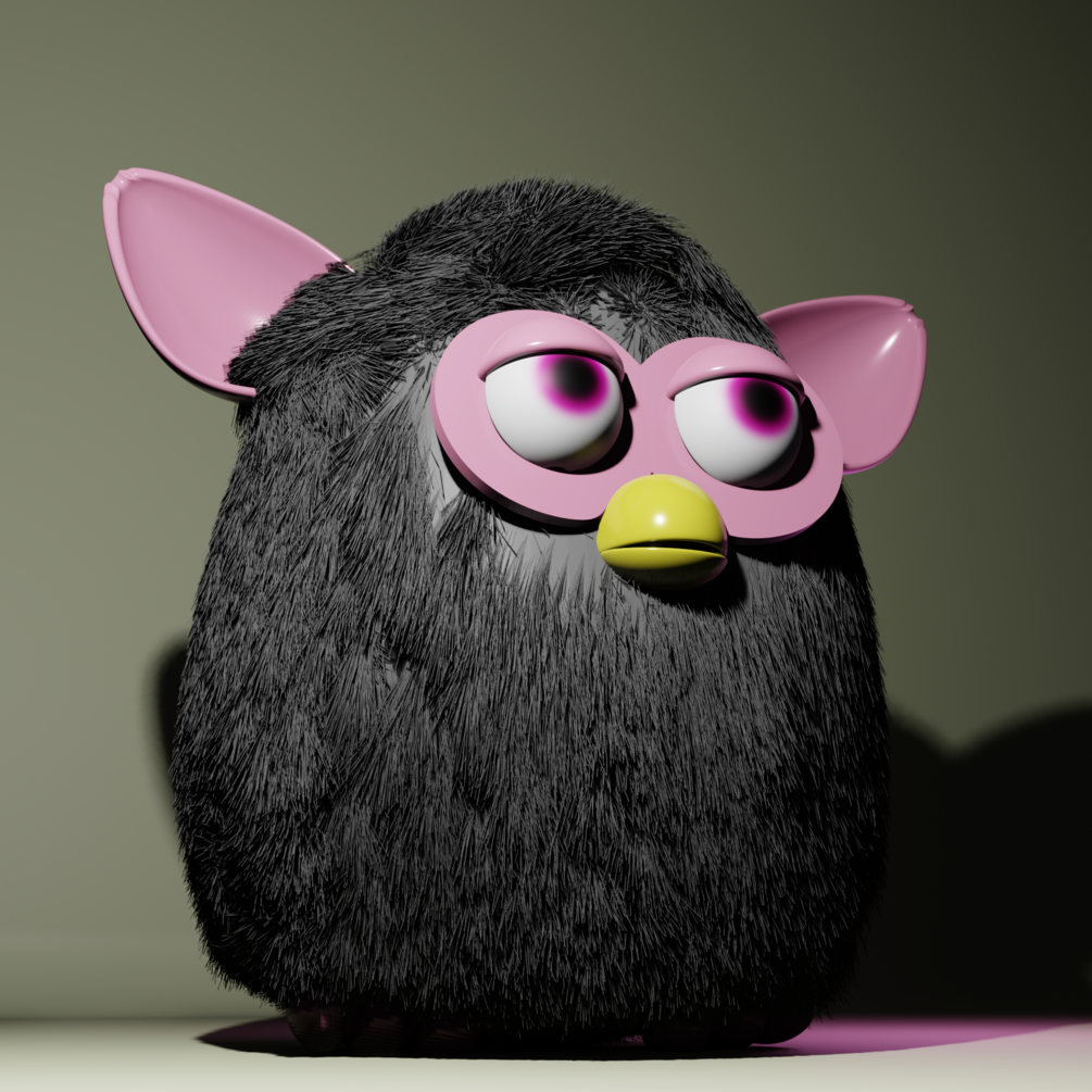 3D Furby model