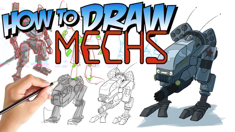 How To Draw MECHS - The Ultimate Guide