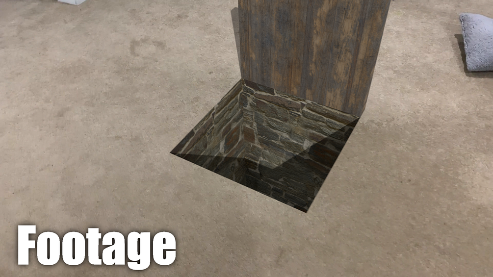 Hidden Trap Door Footage