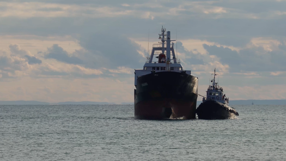 Cargo Ship video footage