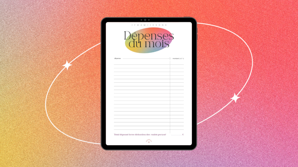 Template dépenses du mois par serein·e·s